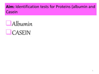BIOCHEMISTRY PRACTICAL 1 | PPTX