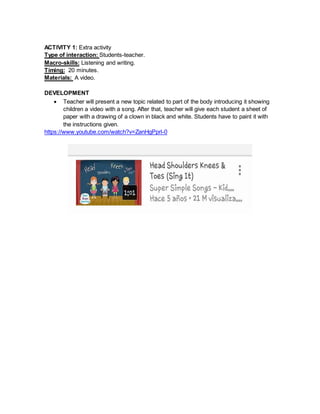 Practical 12 lesson plan 6 | PDF