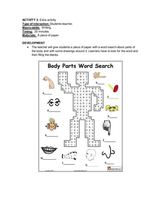 Practical 12 lesson plan 6 | PDF
