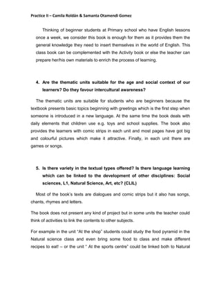 Textbooks analysis | PDF