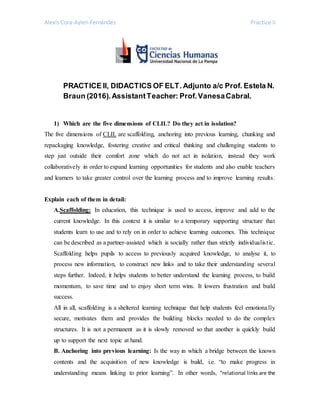 Practical 14 clil | DOCX