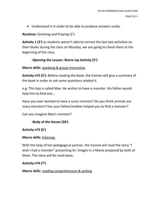 Practical 15 literature for yle | DOC