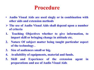 Practical 1 Audio visual aids | PPTX