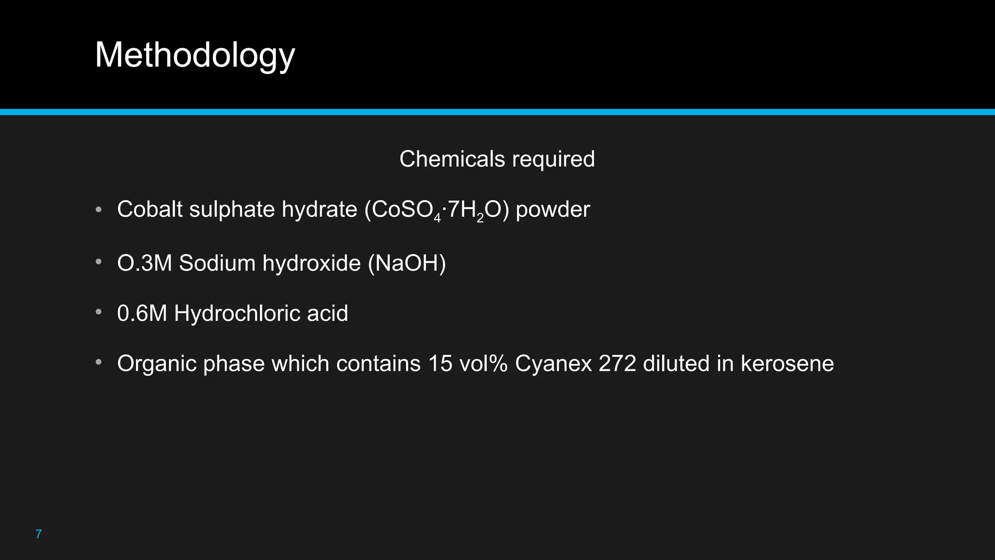 Presentation about organic phase and aqueous phase separation | PPT