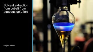 Presentation about organic phase and aqueous phase separation | PPT