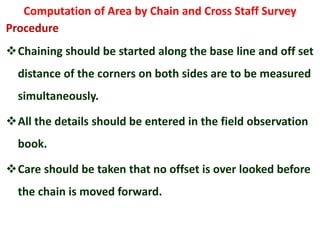 Practical 2 Chain and Compass Surveying - Computation of areas.ppt