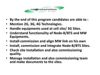 Practical 2 g and 3g rf engineering | PPTX