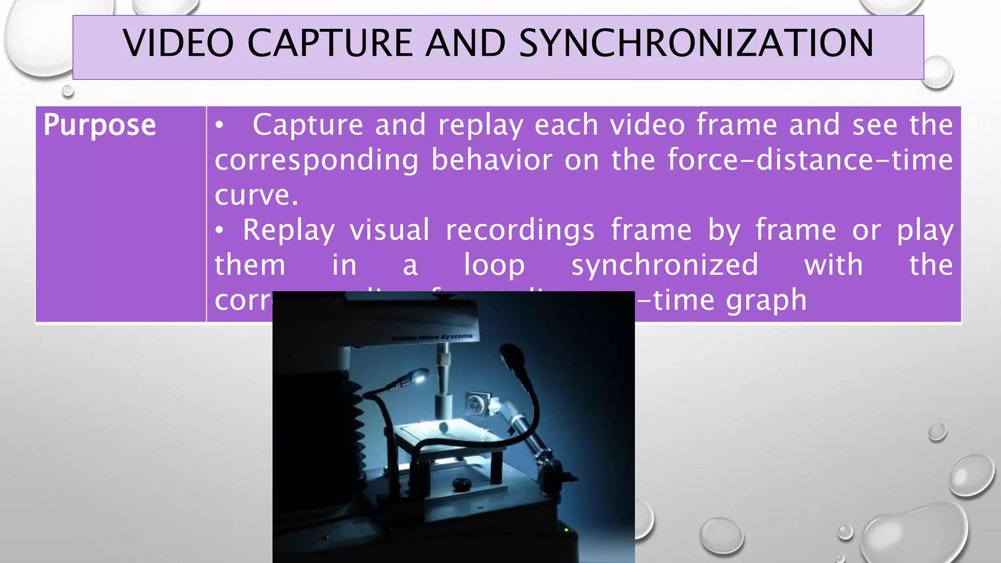 Texture analyzer and its accessories | PPTX