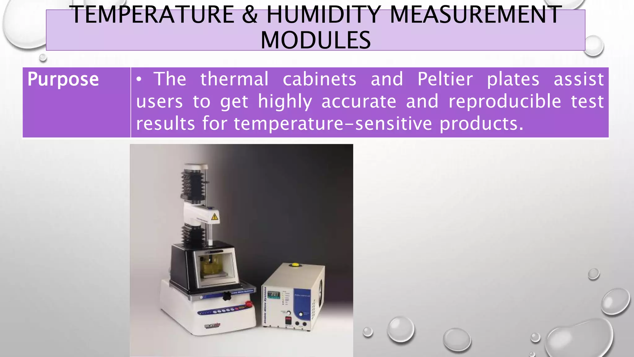 Texture analyzer and its accessories | PPTX