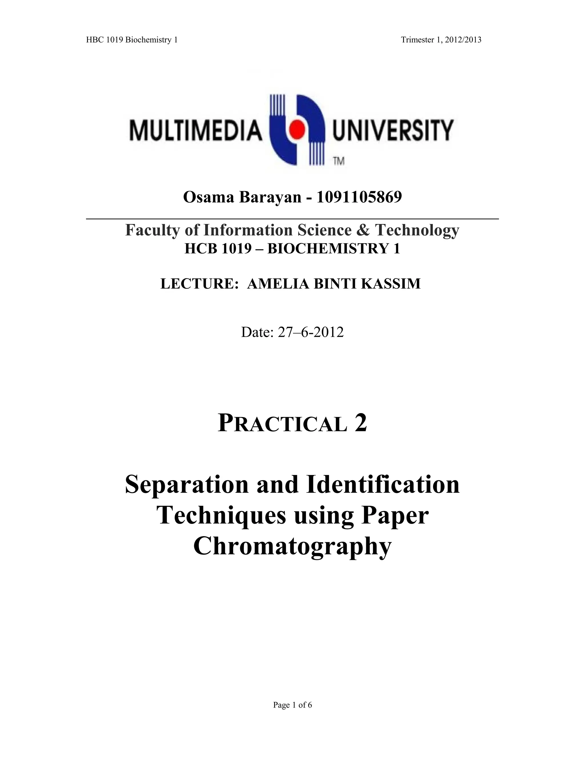 Practical 2 tlc | PDF