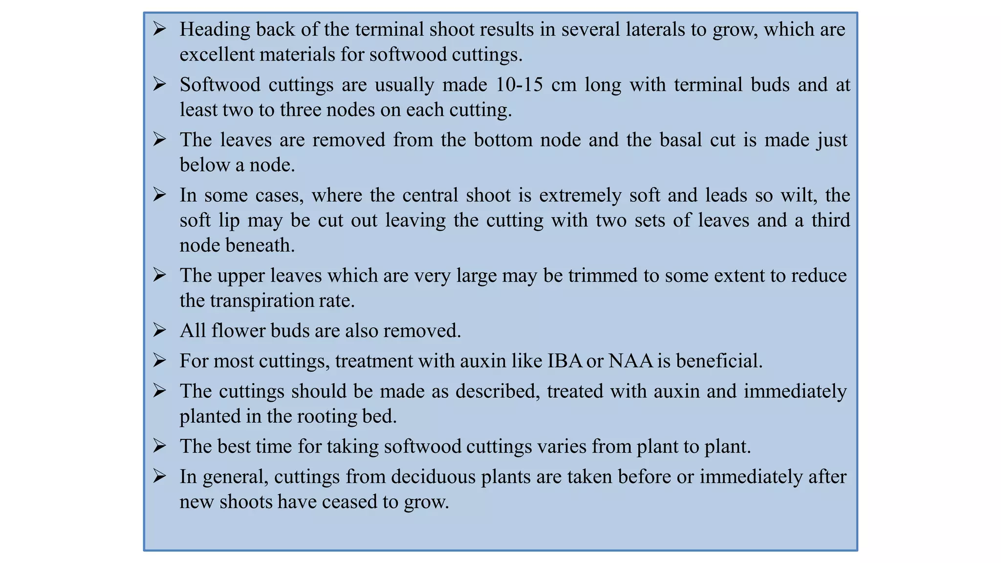 Cutting propagation | PPTX