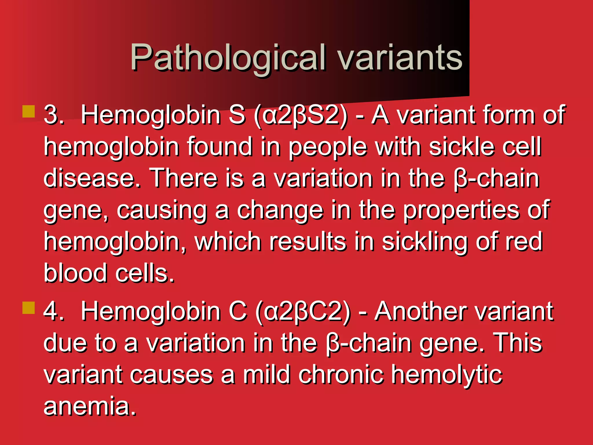 Hemoglobin Electrophoresis (Biochemistry) | PPT