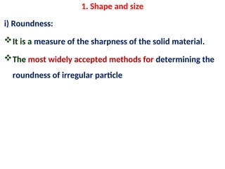 Practical 4 Experiment on determination of shape and size of the cereal ...