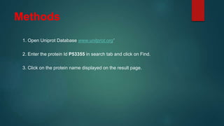 Practical 7...predicting ptm (1) | PPTX