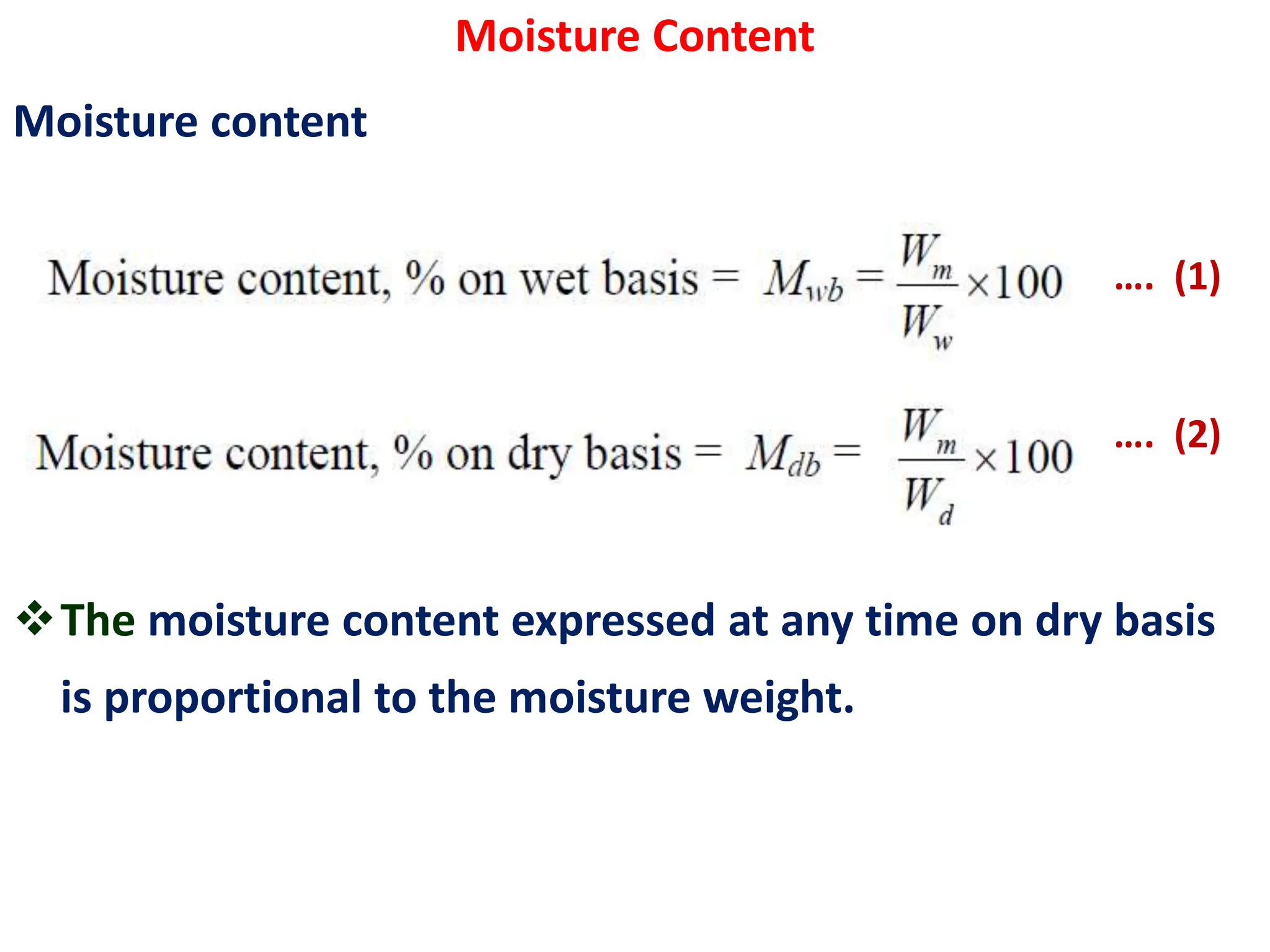 Practical 7 Determination of Moisture content by indirect method.ppt