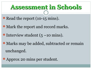 Leaving Cert Applied Inspection, In-service | PPT