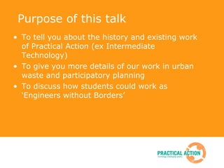 About Practical Action | PPT