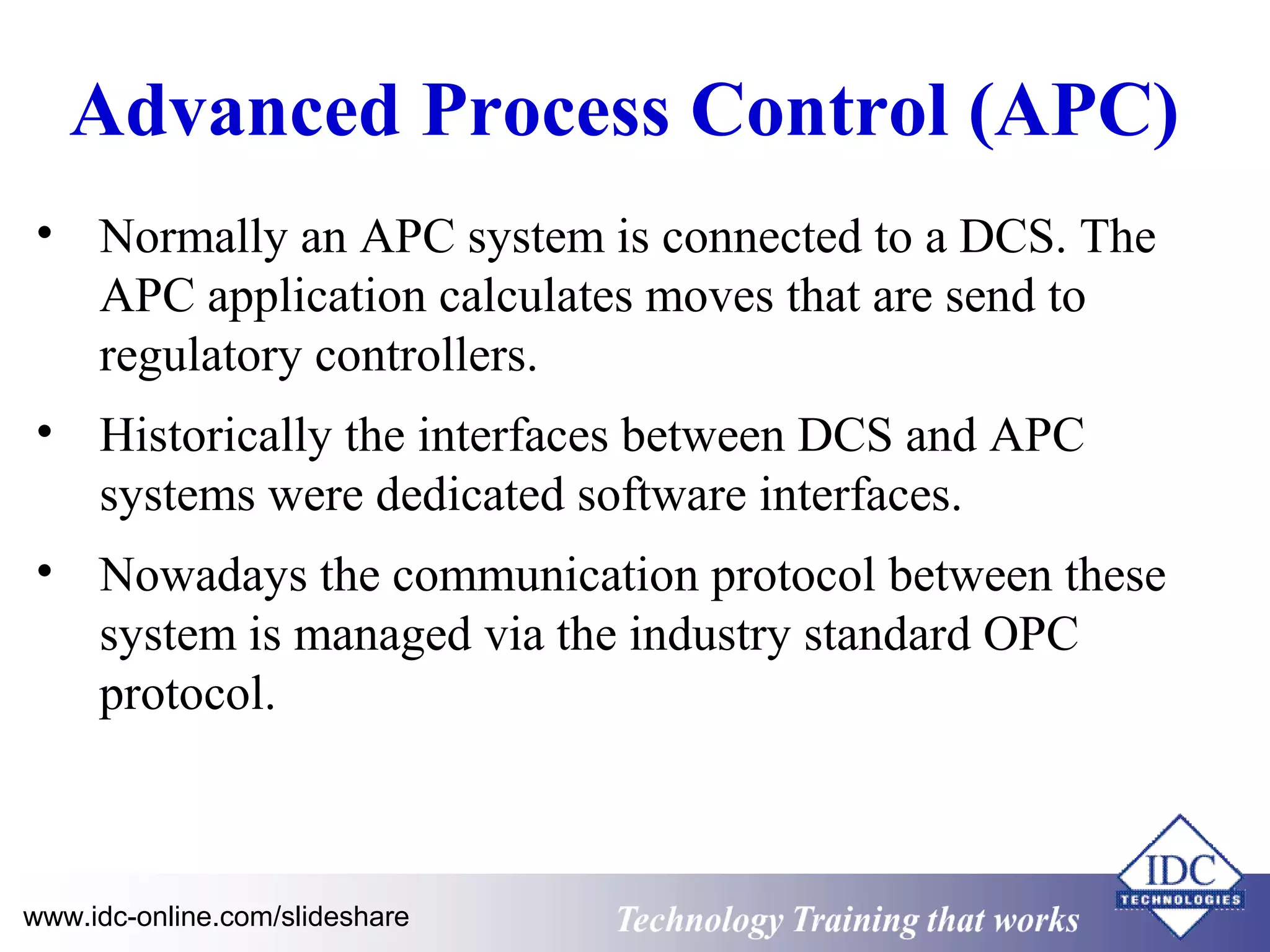Practical Advanced Process Control for Engineers and Technicians | PPT