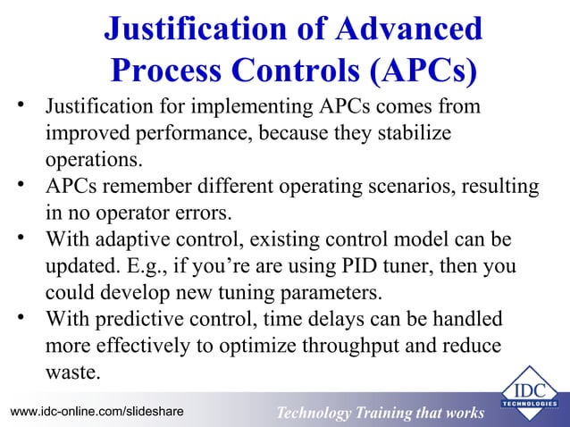 Practical Advanced Process Control for Engineers and Technicians | PPT ...