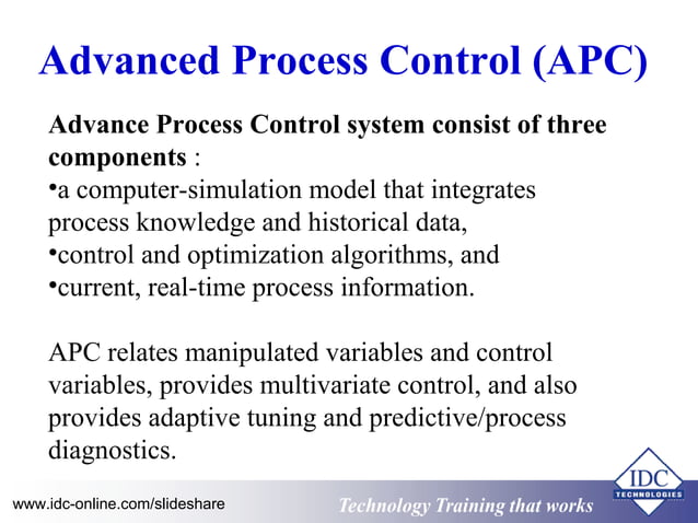 Practical Advanced Process Control for Engineers and Technicians | PPT ...