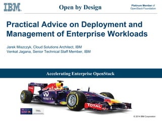 Practical advice on deployment and management of enterprise workloads | PPT