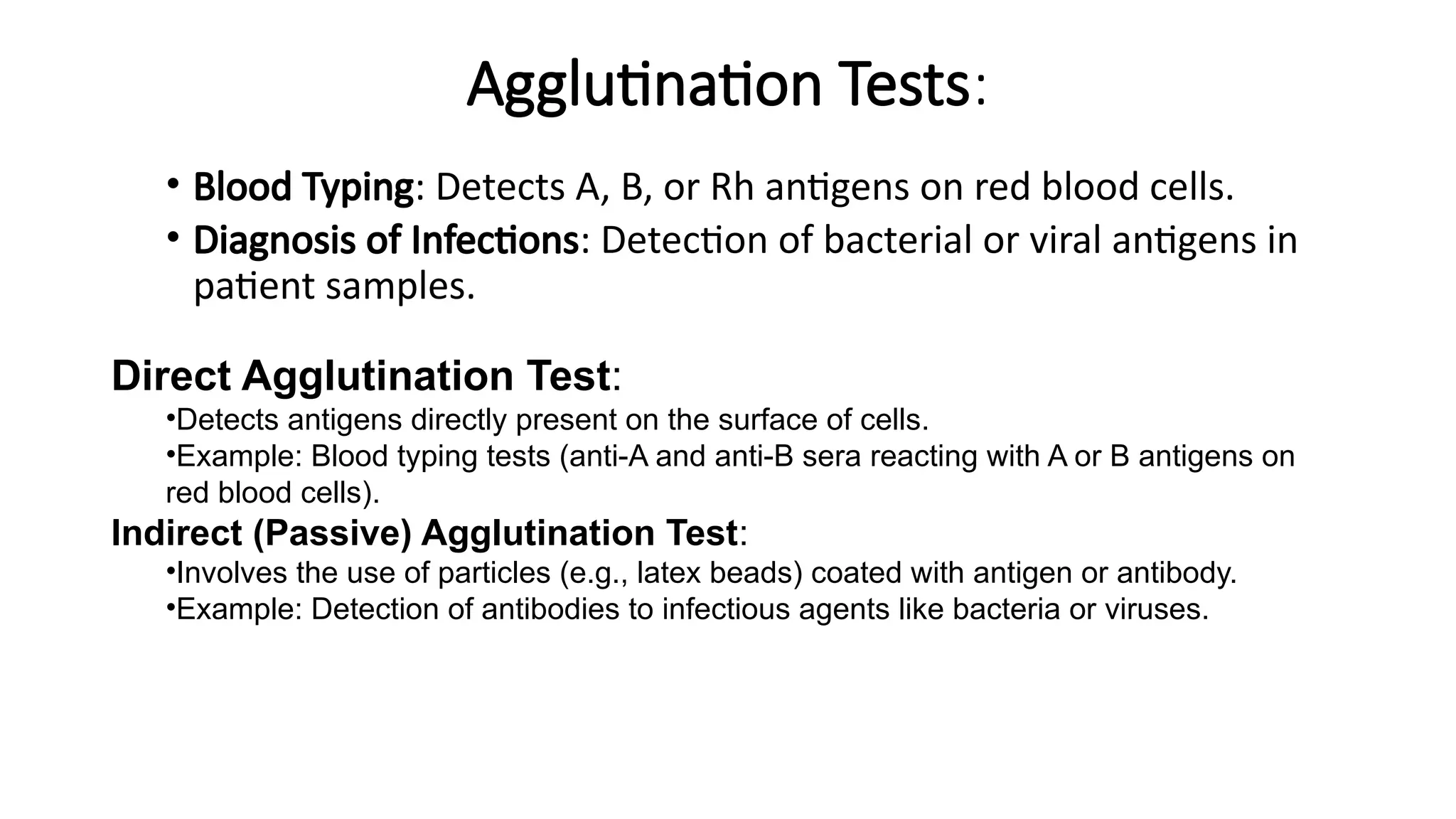 Practical Agglutination test and bloodgrouping | PPTX