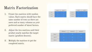 Practical AI - Building a Recommendation System | PDF