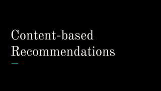 Practical AI - Building a Recommendation System | PDF