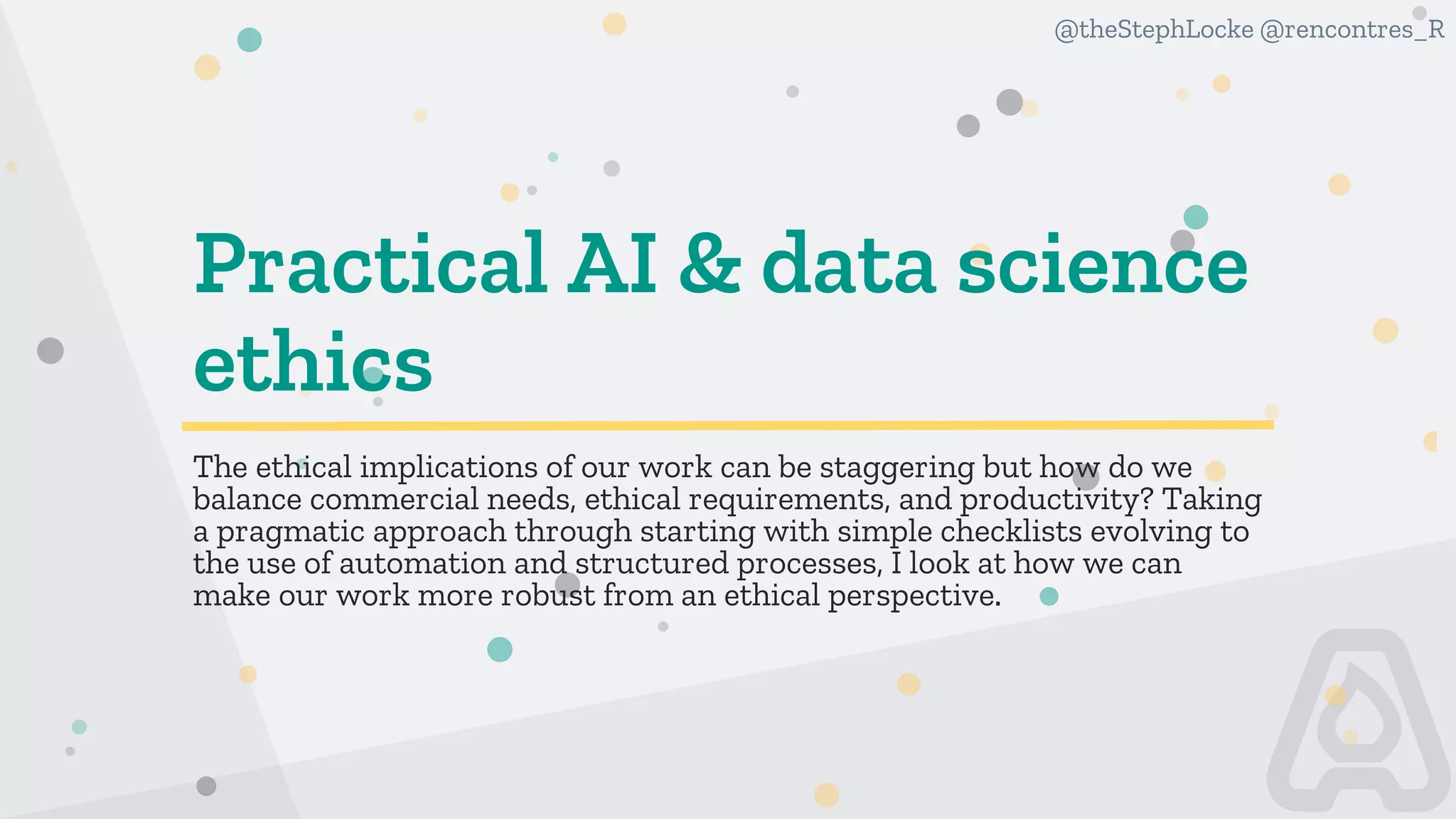 Practical AI & data science ethics | PDF