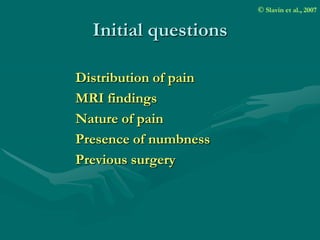 Practical algorithm for surgical management of facial pain | PPT