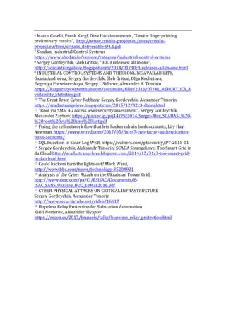 Practical analysis of the cybersecurity of European smart grids | PDF