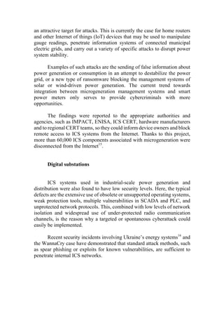 Practical analysis of the cybersecurity of European smart grids | PDF