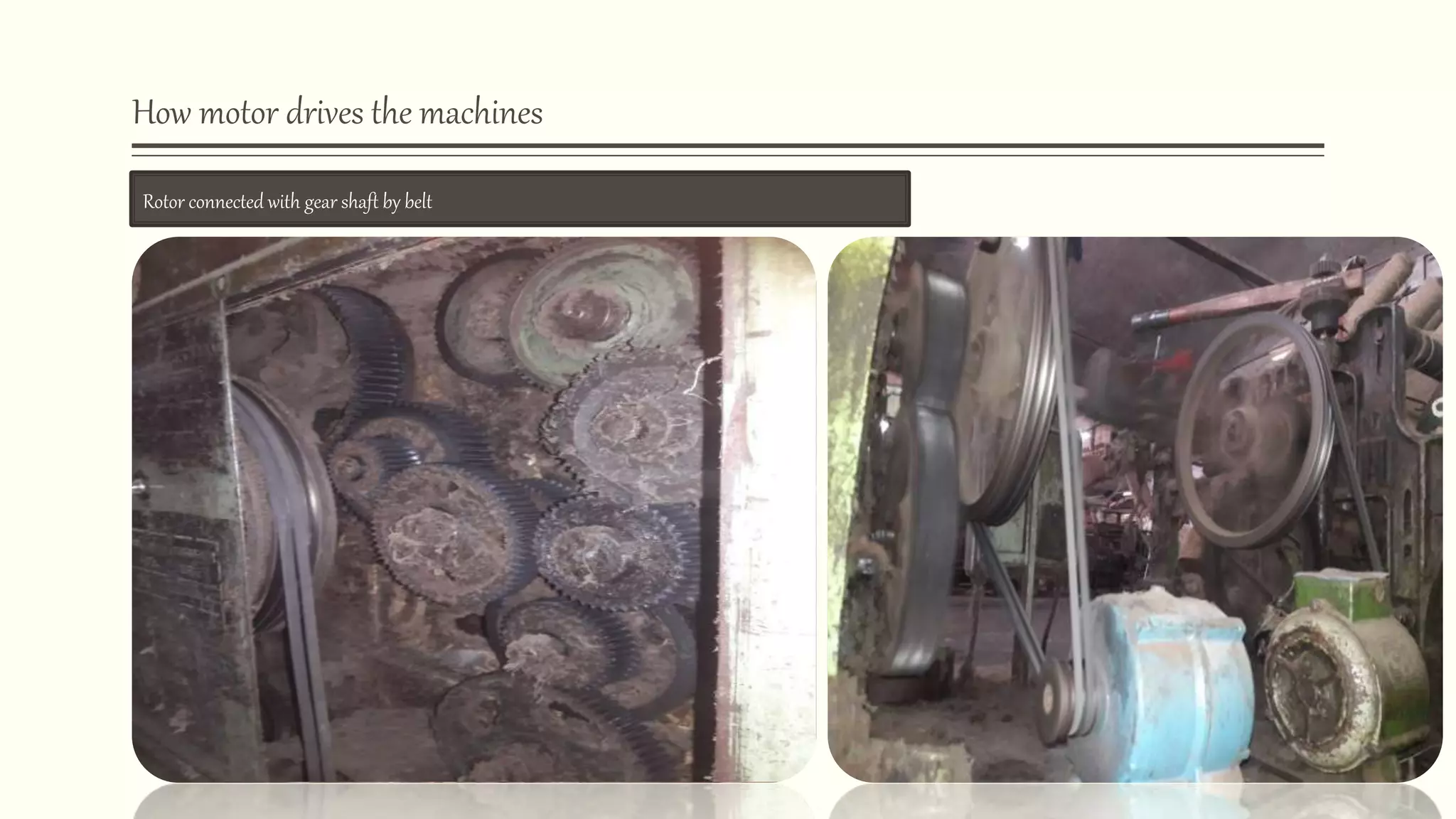 Practical appearance of machines in industry | PPT