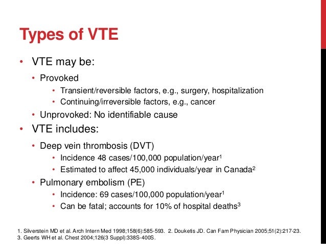 Practical application of anticoagulation therapy af and vte april 12