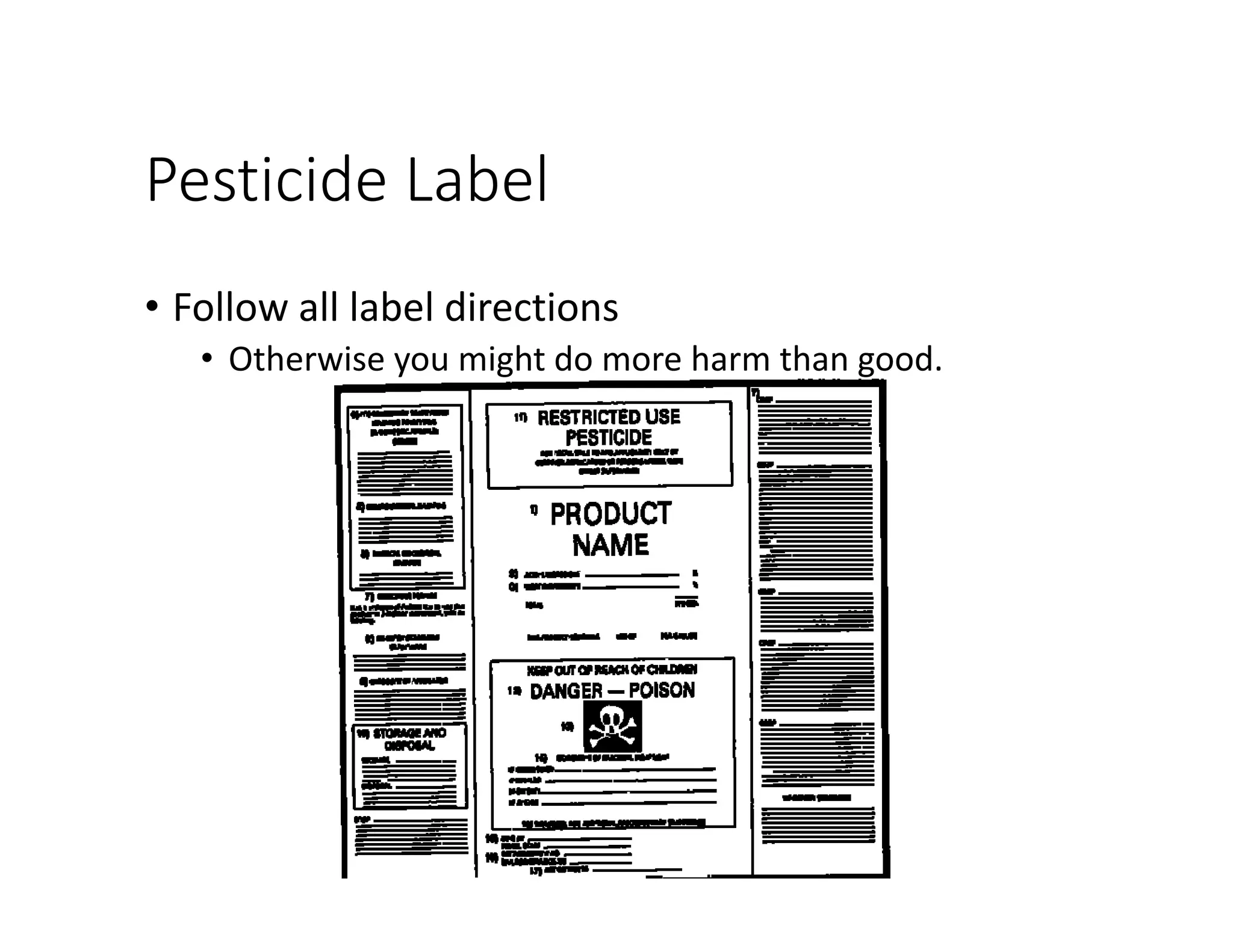 Practical Application of Pesticides | PDF
