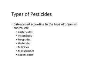 Practical Application of Pesticides | PDF