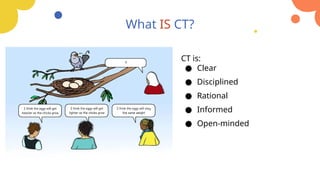 Critical Thinking in English language Teaching and Learning .pptx