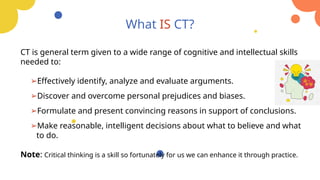 Critical Thinking in English language Teaching and Learning .pptx