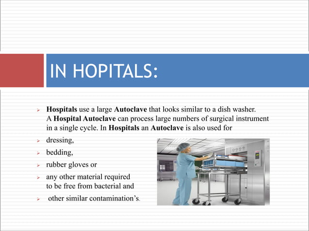 Practical applications of autoclave | PDF | Chemistry | Science