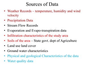 Practical Applications of Hydrology | PPTX