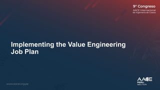 Practical Application of Value Engineering in Capital Projects | PDF