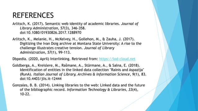 Practical approaches to linked data | PPT