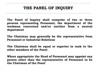 Practical Approach In Handling Domestic Inquiry | PPT