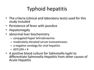 Practical approach to fever with altered liver functions | PPTX