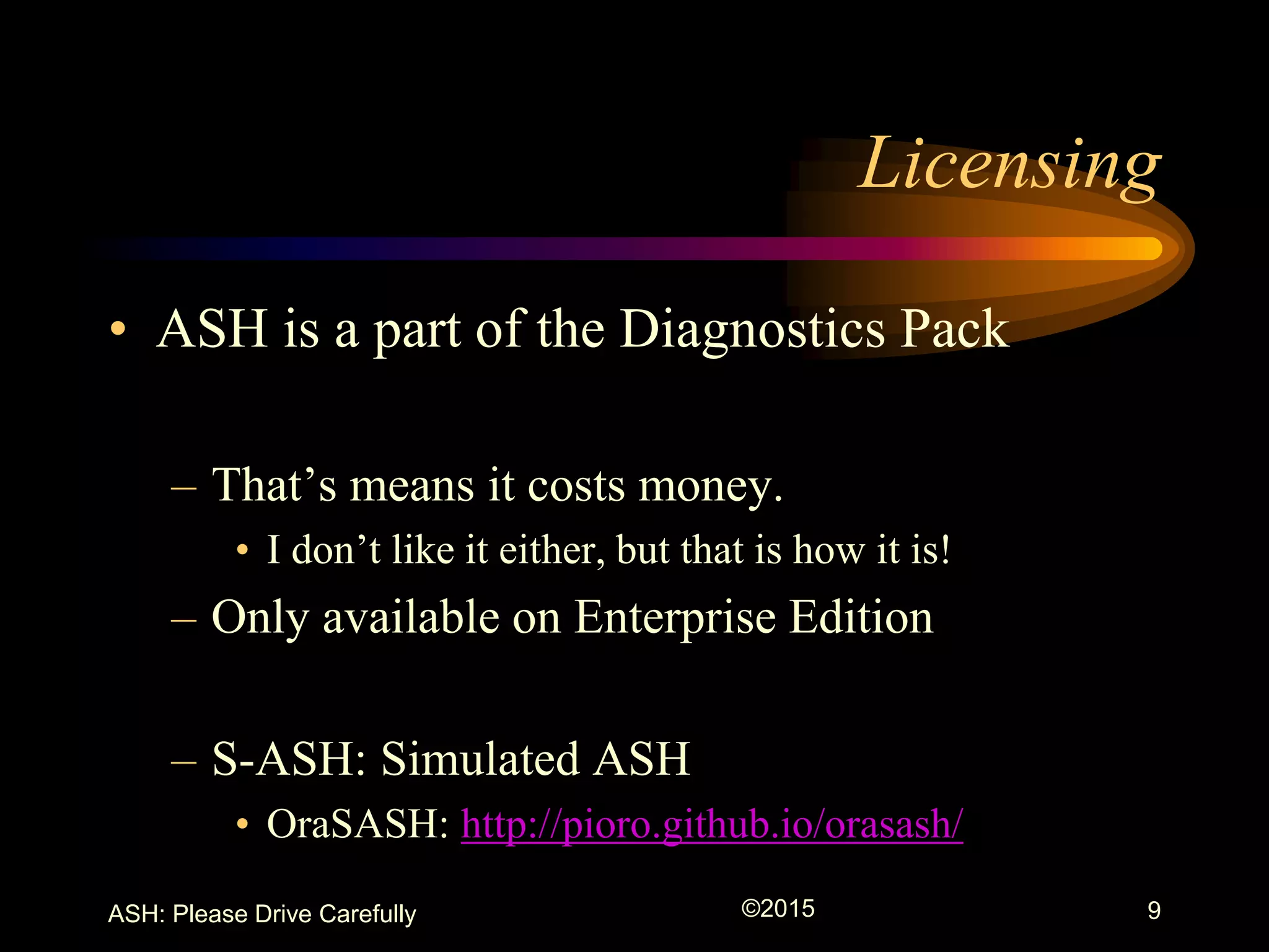 Practical ASH | PPTX