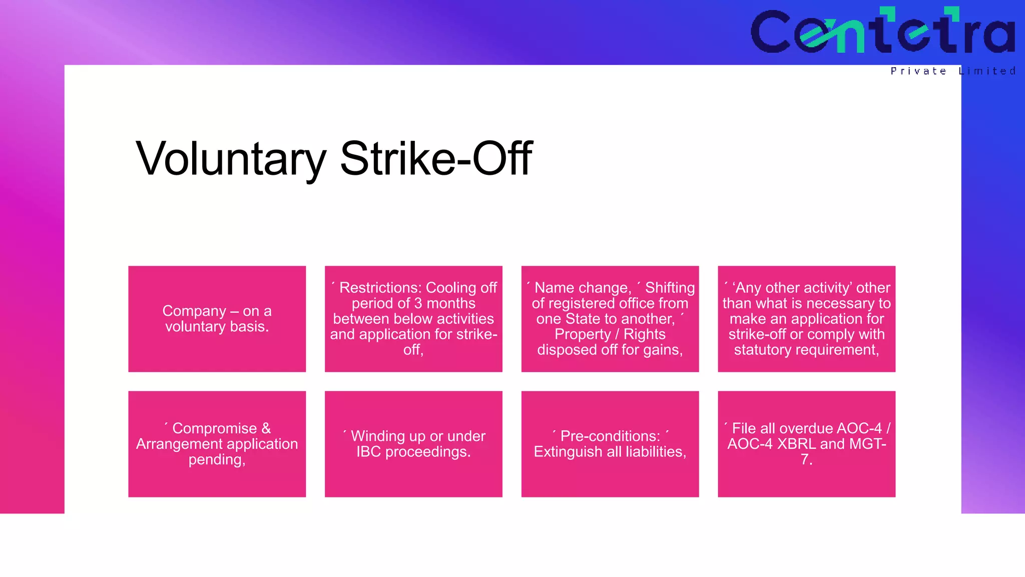 Practical Aspect of Strike Off | PPTX