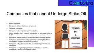 Practical Aspect of Strike Off | PPTX