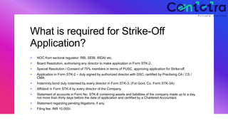 Practical Aspect of Strike Off | PPTX