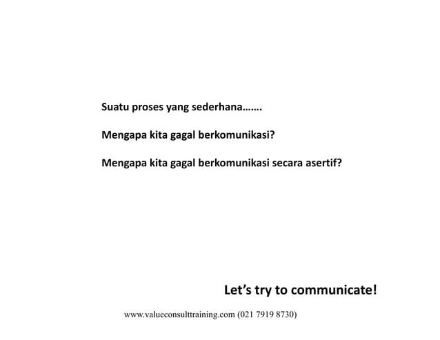 Practical assertive communication | PDF | Technology & Computing