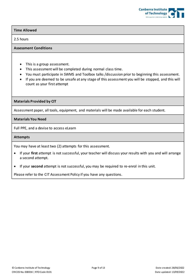 Practical Assessment 2- Reinforcement | DOCX | Educational Assessment ...